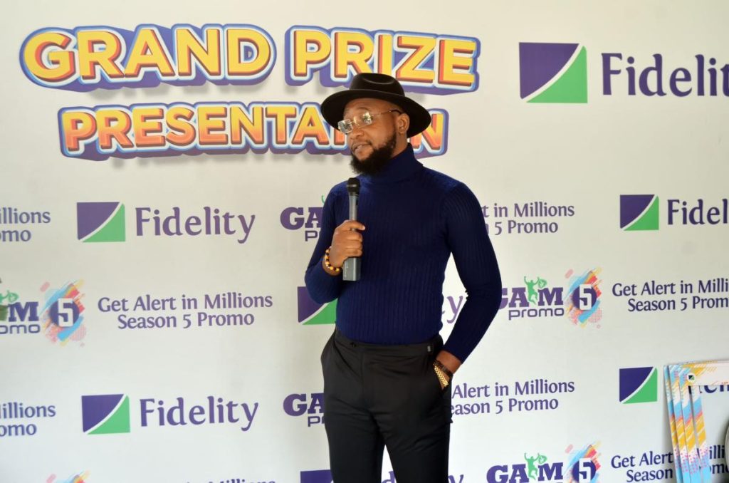 BBN 7 Housemate wins in Fidelity GAIM 5 Draw - Fidelity Bank Plc